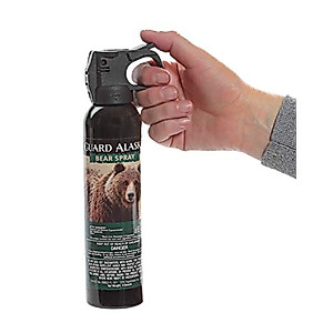 mace Personal Security Products Mace Brand Guard Alaska Maximum Strength Bear Spray – 20’ Powerful Pepper Spray – Mace Spray Self-Defense for Hiking, Camping, and Other Outdoor Activities, Made in USA
