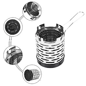 Outdoor Camping Mini Heater, Stainless Steel Portable Camping Stove Gas Stove Suitable for Outdoor Traveling Camping BBQ Backpacking Hiking