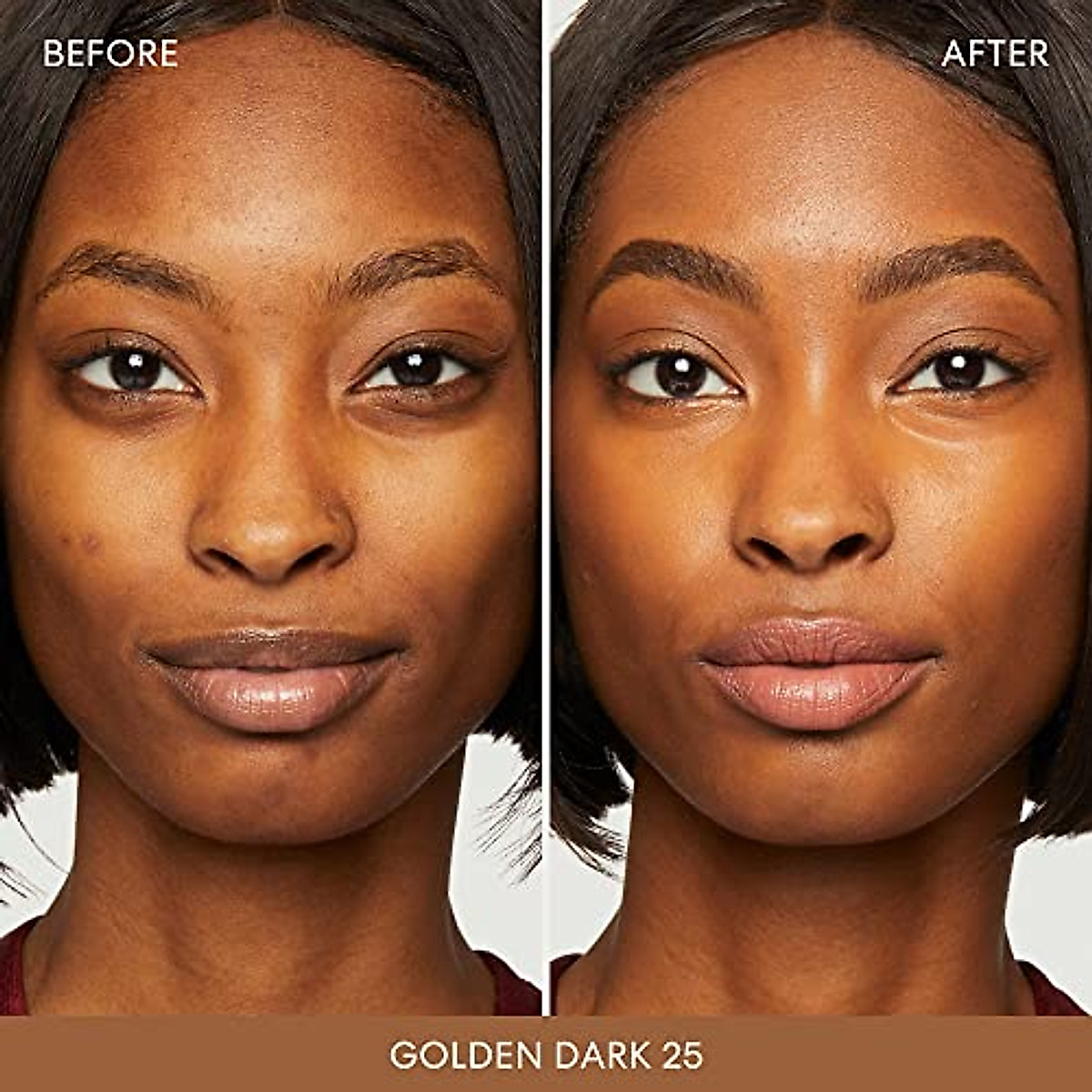 bareMinerals Original Liquid Mineral Foundation Broad Spectrum Spf 20, Golden Dark 25, 1 Fl Oz