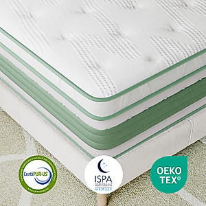 Novilla Full Size Mattress, 12 Inch Hybrid Mattress in a Box, Gel Inflation Memory Foam with Pocket Coils for a Cozy Night, Balance Support, Medium Firm Full Mattress, Pillow Top Mattress Full