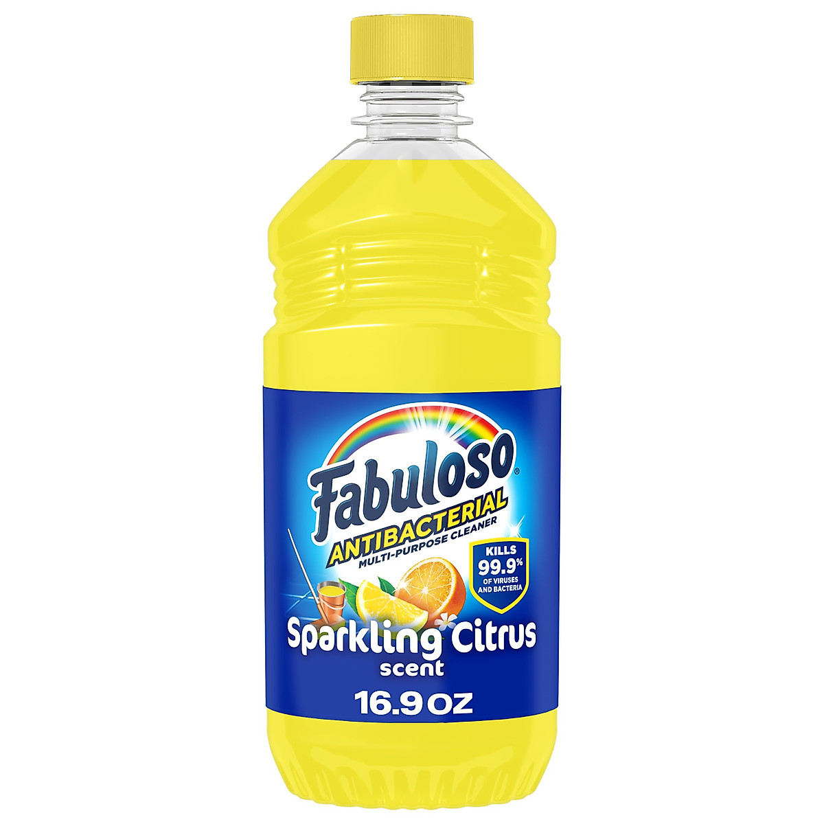 Fabuloso Antibacterial Multi-Purpose Cleaner, Sparkling Citrus Scent, 16.9 oz