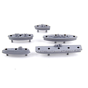 Milton Bradley Battleship Game Replacement Ship Set of 5