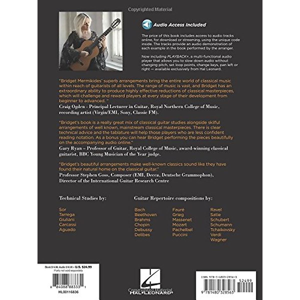 The Classical Guitar Compendium - Classical Masterpieces Arranged For Solo Guitar Bk/Online Audio