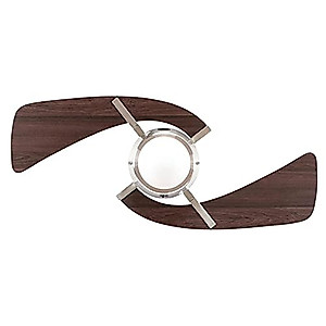 Westinghouse Lighting Indoor Ceiling Fan with Lights and Remote Control, Harmony 48 Inch Fan for Bedroom Home Living Décor, Wholesale Home Cloth Included, Brushed Nickel Finish(72311-Kit)