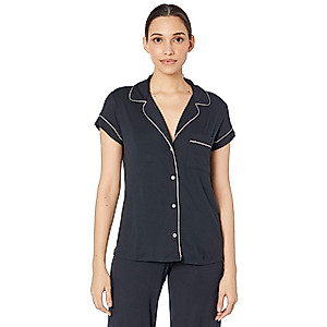 Eberjey Gisele Short Sleeve and Cropped Pant PJ Set