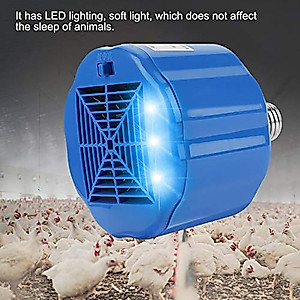 ciciglow Heating Lamp, 100-300W Livestock Heat Lamp LED Chicken Coop Heater Suitable for Keeping Warm for Chickens, Ducks and Other Poultry