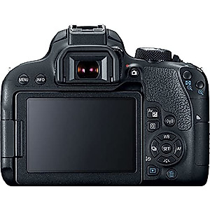 Canon EOS Rebel T7 DSLR Camera Bundle with EF-S 18-55mm f/3.5-5.6 Zoom Lens + ZeeTech Accessory Bundle + 2 Pack SanDisk 32GB Memory Card + Filter Kit + Flash + Tripod (Renewed)