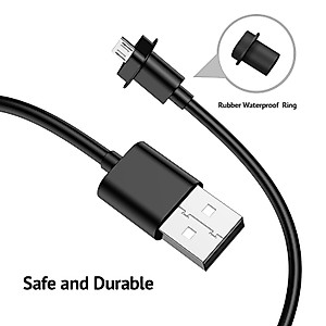 Ayotu 16ft/5m Power Cable for Blink Outdoor 3rd/XT2/XT Camera, Waterproof Power Adapter with Charging Cord, No Need Change Battery (No Camera), Black