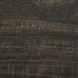 HOMCOM Industrial Sideboard Storage Cabinet, Serving Bar Buffet with Sliding Barn Door and 6-Bottle Wine Rack, Grey