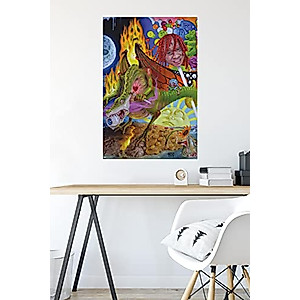 Trends International Trippie Redd - Trip at Knight Album Cover Wall Poster, 22.375" x 34", Unframed Version