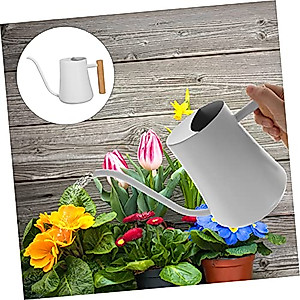 BUTIFULSIC Watering Kettle Flower Watering Bottle Garden Watering Bucket Sprinkling cans Flower Watering can Plant Mister Watering Spray Bottle Succulent Tools Stainless Steel White Indoor