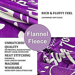 FTEFueie 70 Year Old Birthday Gifts for Women Blanket, 70th Birthday Gifts for Women, Gifts for 70-Year-Old Women, 70th Birthday Decorations for Women, Happy 1953 Birthday Throw Blanket 60” X 50”