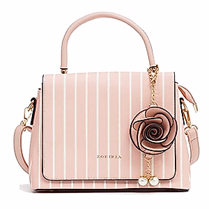 Multiple Pockets Handbag for Women Fashion Ladies PU Top Handle Satchel Shoulder Tote Bags Purse