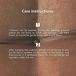 Soft Seat Cushion, Tie On Chair Seat Pad Non-Slip Chair Pad Removable Chair Cushion, Thicken Back Cushion for Garden Kitchen Office(Yellow)