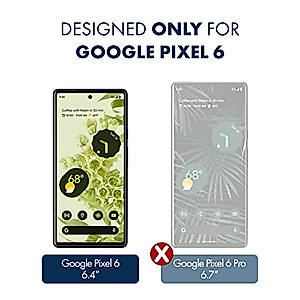 ArmorSuit (2 Pack Screen Protector Designed for Google Pixel 6 (6.4 Inch) (2021) Case Friendly MilitaryShield HD Clear Film - Made in USA