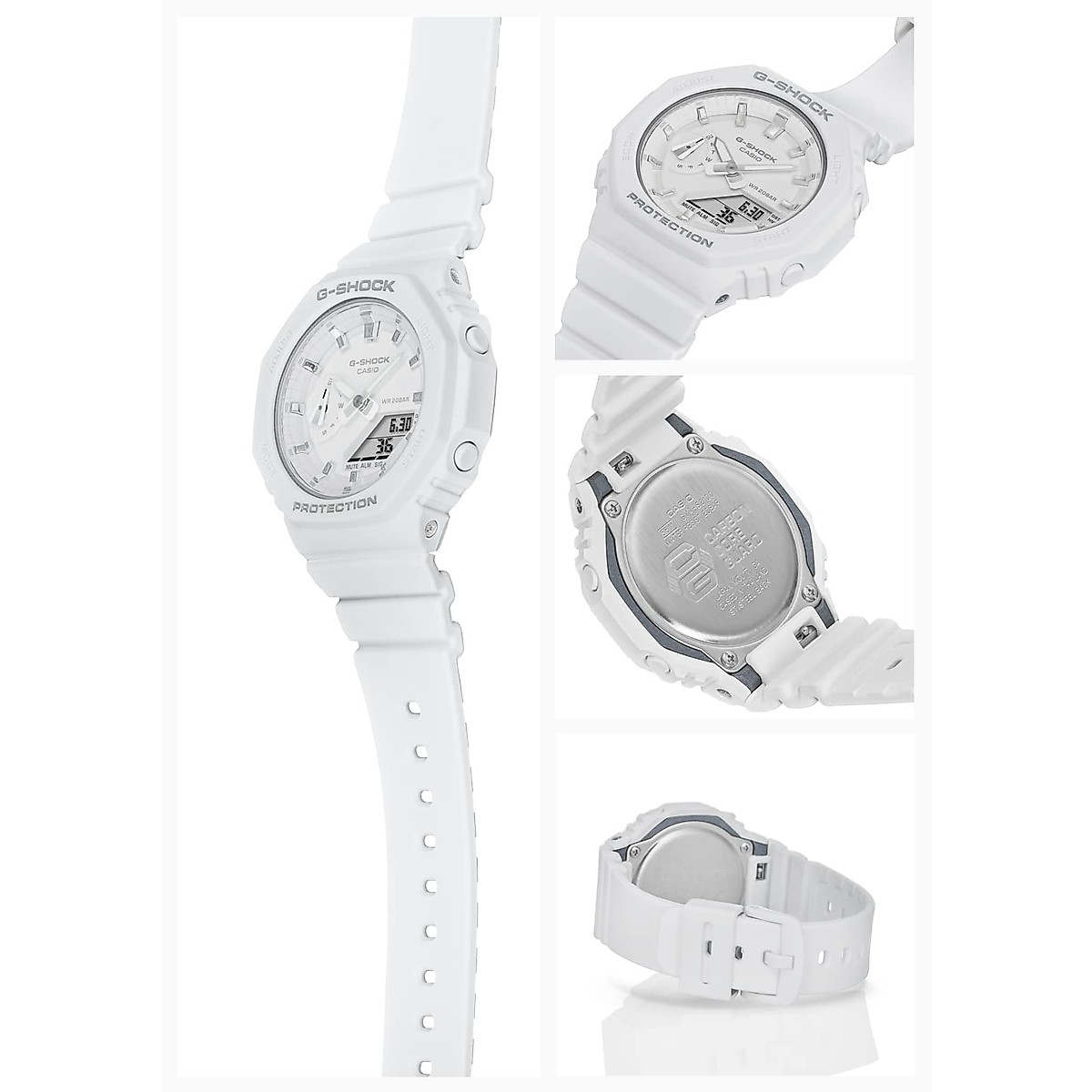 Casio G-SHOCK GMA-S2100-7AJF [G-SHOCK Men's Rubber Band GA-2100 MID White]