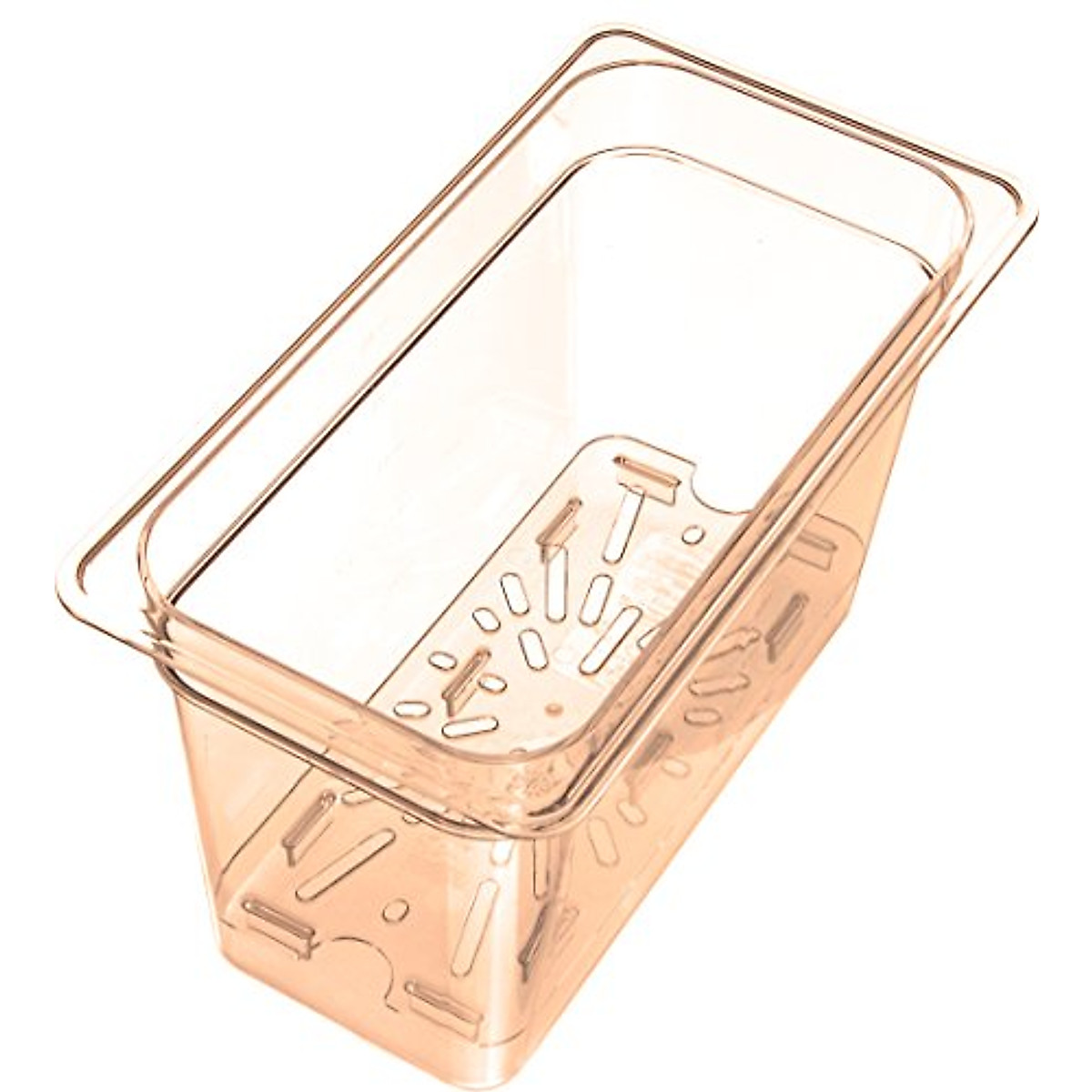 Carlisle FoodService Products 3087013 StorPlus High Heat Drain Shelf, Third Size, Amber