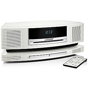 Bose Wave SoundTouch Music System III in High-Gloss Pearl White, Limited Edition Bose @ 50 th Year Anniversary, Rare Commemorative Collectible