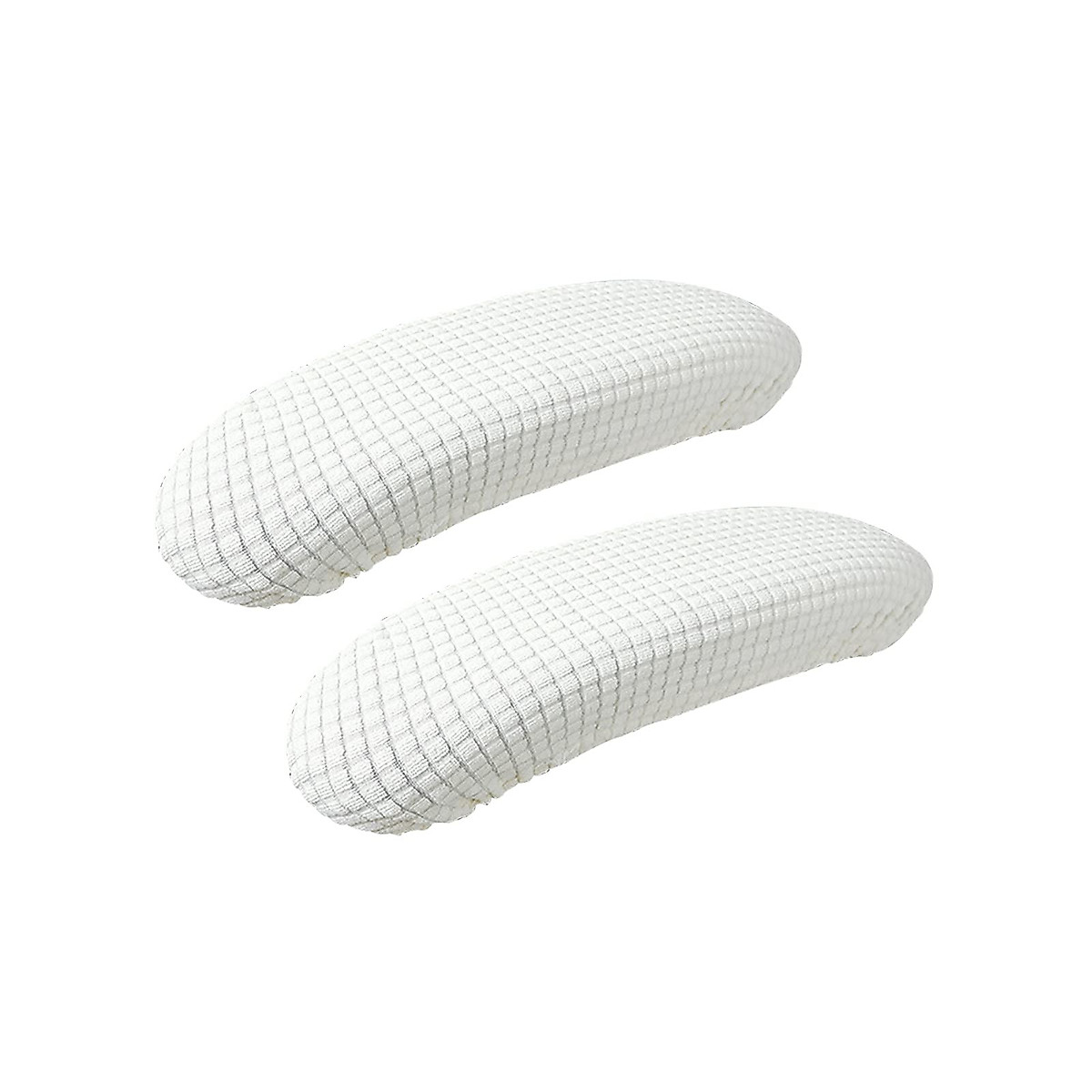 GEZICHTA Chair Arm Pad Covers Overs,Elasticity Office Computer Chair Arm Slipcover,Removable Washable Office Chair Armrest Covers Pads for Swivel Office Gaming Chair Wheelchair,Black, free size