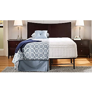 Boyd Sleep Bonus Base Metal Mattress Foundation, 18" Height, Black, California King