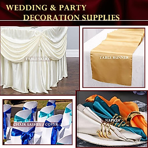 AK TRADING CO. 60" inches Wide-by The Yard-Charmeuse Bridal Satin Fabric for Wedding, Apparel, Crafts, Decor, Costumes (Blush, 5 Yards)