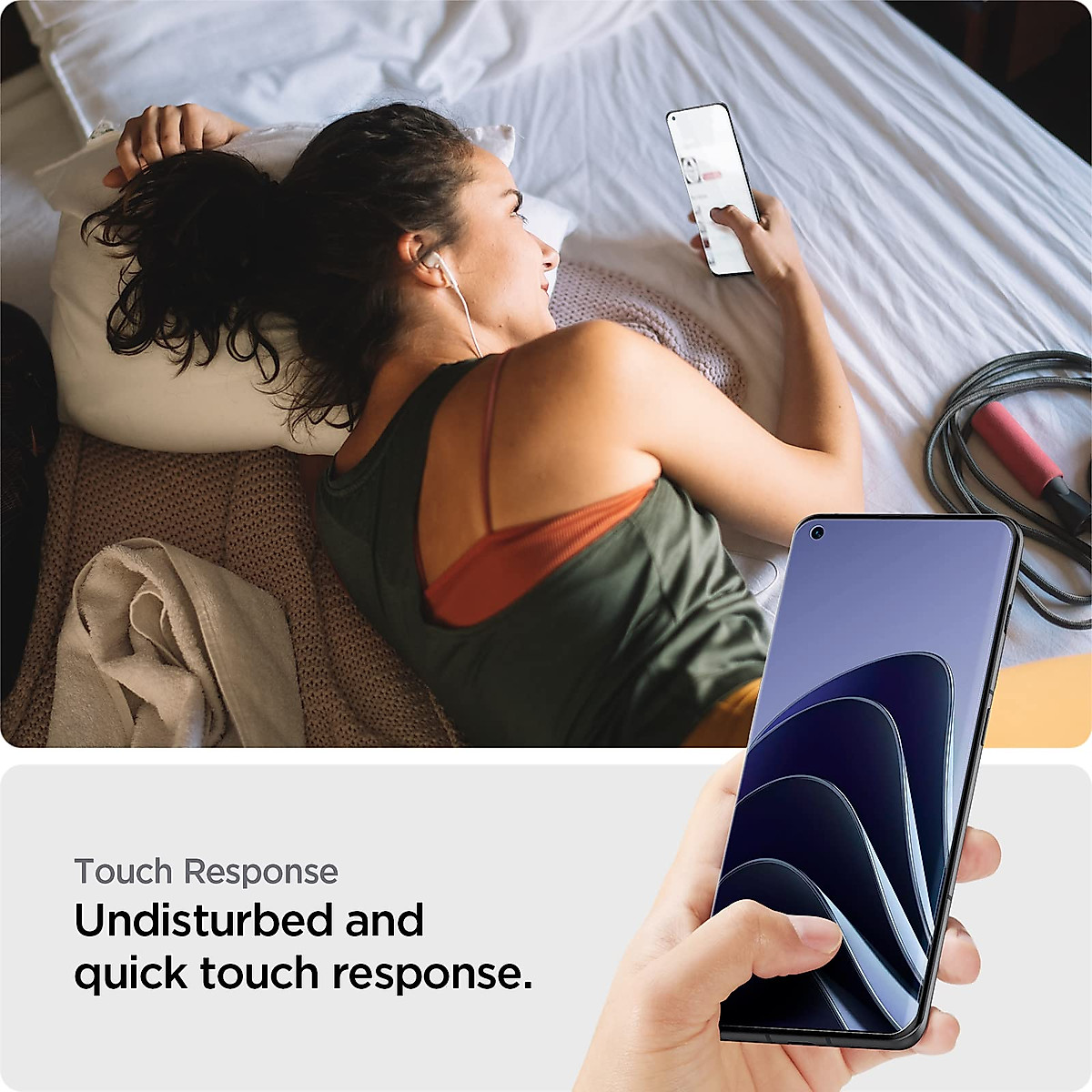 Spigen NeoFlex Screen Protector Designed for OnePlus 11 / OnePlus 10 Pro - [2 Pack]