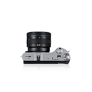 Samsung NX EV-NX300ZBATUS Wireless SMART Digital Camera 20.3MP Compact System Camera with 3.3-Inch AMOLED- with 20-50mm Lens (Black)