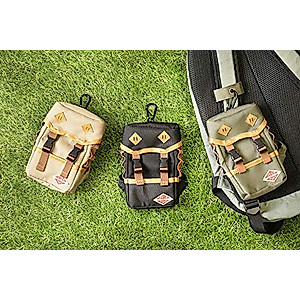 セトクラフト(Seto Craft) Setocraft Pass Pouch Backpack with Carabiner Hook for Commuter and Transportation Card Slot, Size: 4.9 x 1.4 x 7.1 inches (12.5 x 3.5