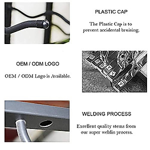 RYB (4 Ft) Wine Rack Wall Mounted,Metal Wall Mounted Wine Rack 12 Bottles, Vertical Wine Rack Wall Mounted Including 12 Silicone Stoppers and One Bottle