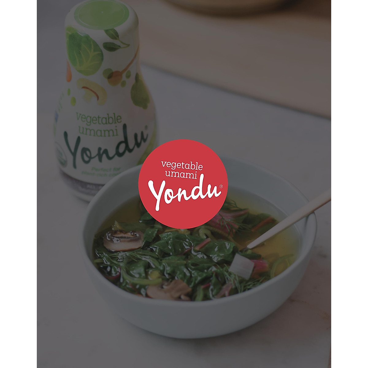 Yondu Hot & Spicy - Plant-Based Spicy Seasoning Sauce – Flavorful umami rich heat to awaken your palate. Better Than: Fish Sauce, Soy Sauce, Bouillon (9.3 Fl oz)