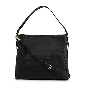 LOVE Moschino Borsa PU Shoulder Bag Black (Nero) One Size