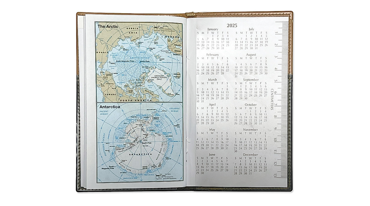 2024 BookFactory Pocket Weekly Calendar & Planner