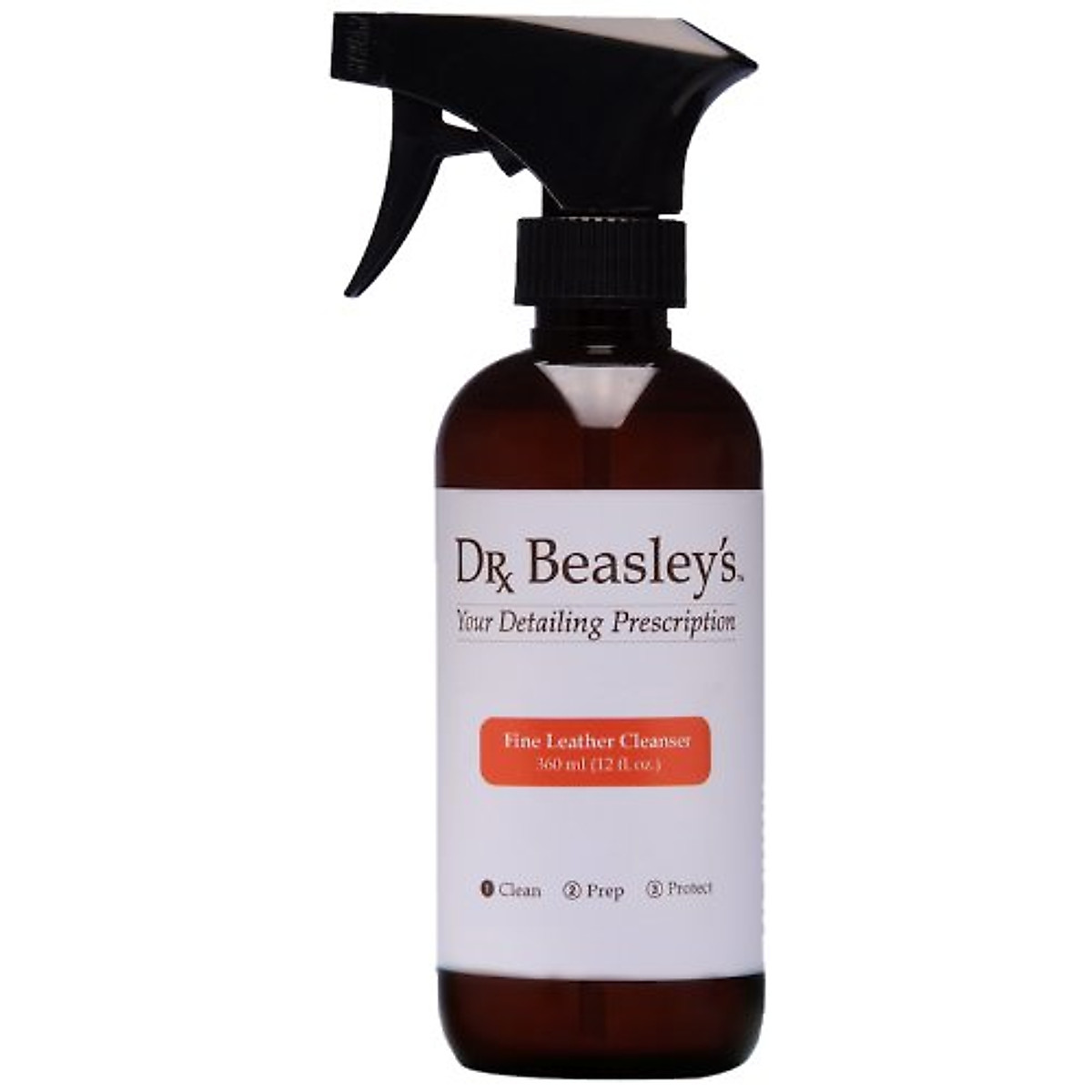 Dr. Beasley's - I11T12 Fine Leather Cleanser - 12 oz., Maintains Natural Finish, Removes Dirt and Grime, Added Protection