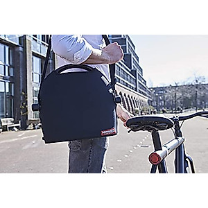 NOMADIQ Portable Propane Gas Grill | Small, Mini, Lightweight Tabletop BBQ | Perfect for Camping, Tailgating, Outdoor Cooking, RV, Boats, Travel (Grill)