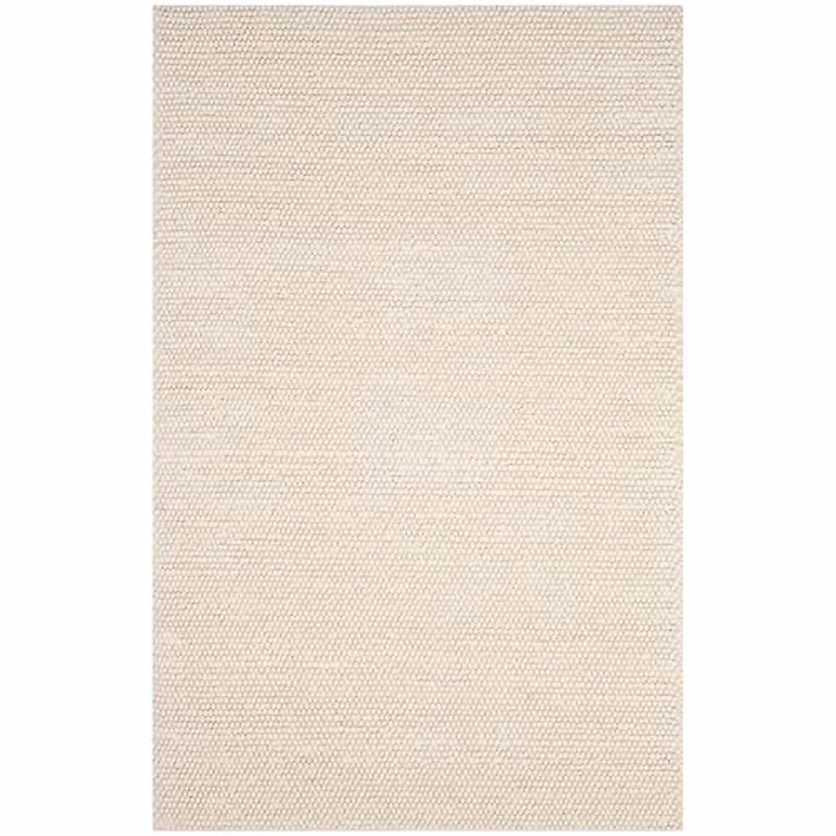 SAFAVIEH Natura Collection Area Rug - 5' x 8', Ivory, Handmade Wool, Ideal for High Traffic Areas in Living Room, Bedroom (NAT620A)