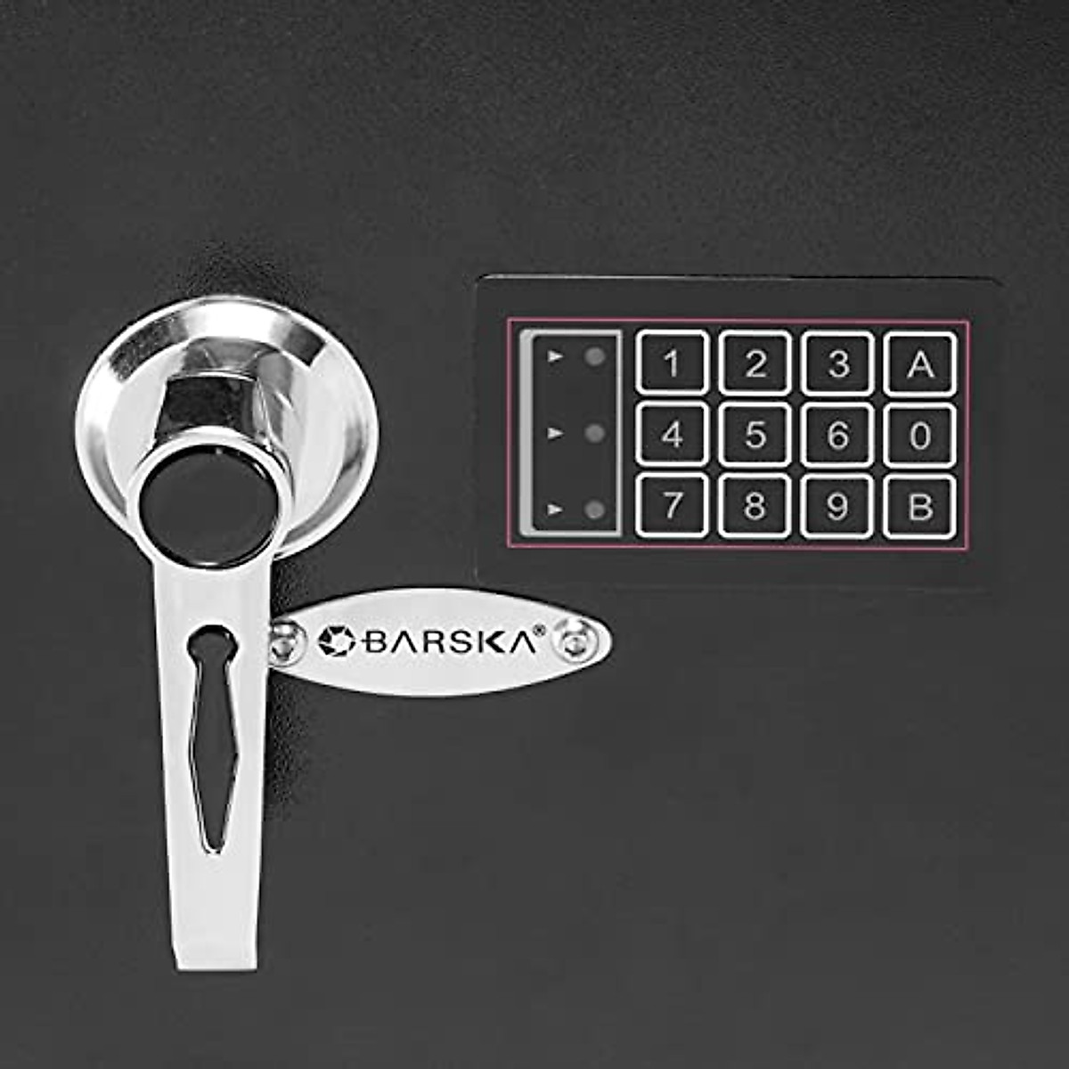 Barska AX11932 Standard Keypad Security Depository Drop Safe 0.72 Cubic Ft,Black