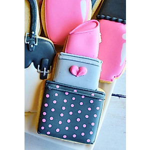 Lipstick Makeup Cookie Cutter, 4" Made in USA by Ann Clark