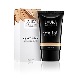 Laura Geller New York Cover Lock Cream Foundation, Golden Medium