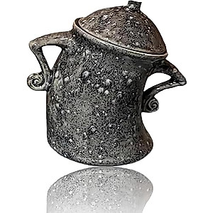 INFTOYCO Canister With Attitude, Fun Sassy Airtight Ceramic Food Storage Jar with Airtight Lid, Cute Ceramic Desktop Ornaments, Perfect for Coffee Tea Sugar Spices and More Food Jars (A)