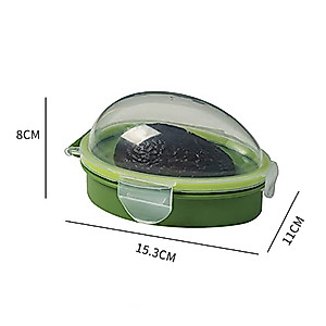 sappiedear Keeper for Avocado, Container Saver Holder for Avocado Storage Set Kitchen Tool (Pack of 1)