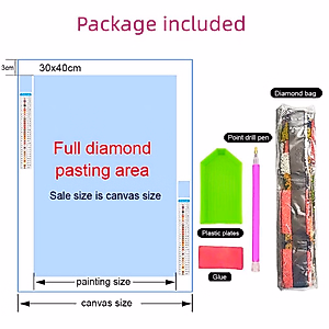 5D Diamond Painting by Number Kits Black and Red Wing Angel Woman Back Round Diamond Art Full Drill Mosaic Embroidery Cross Stitch for Wall Decoration(30x40cm)