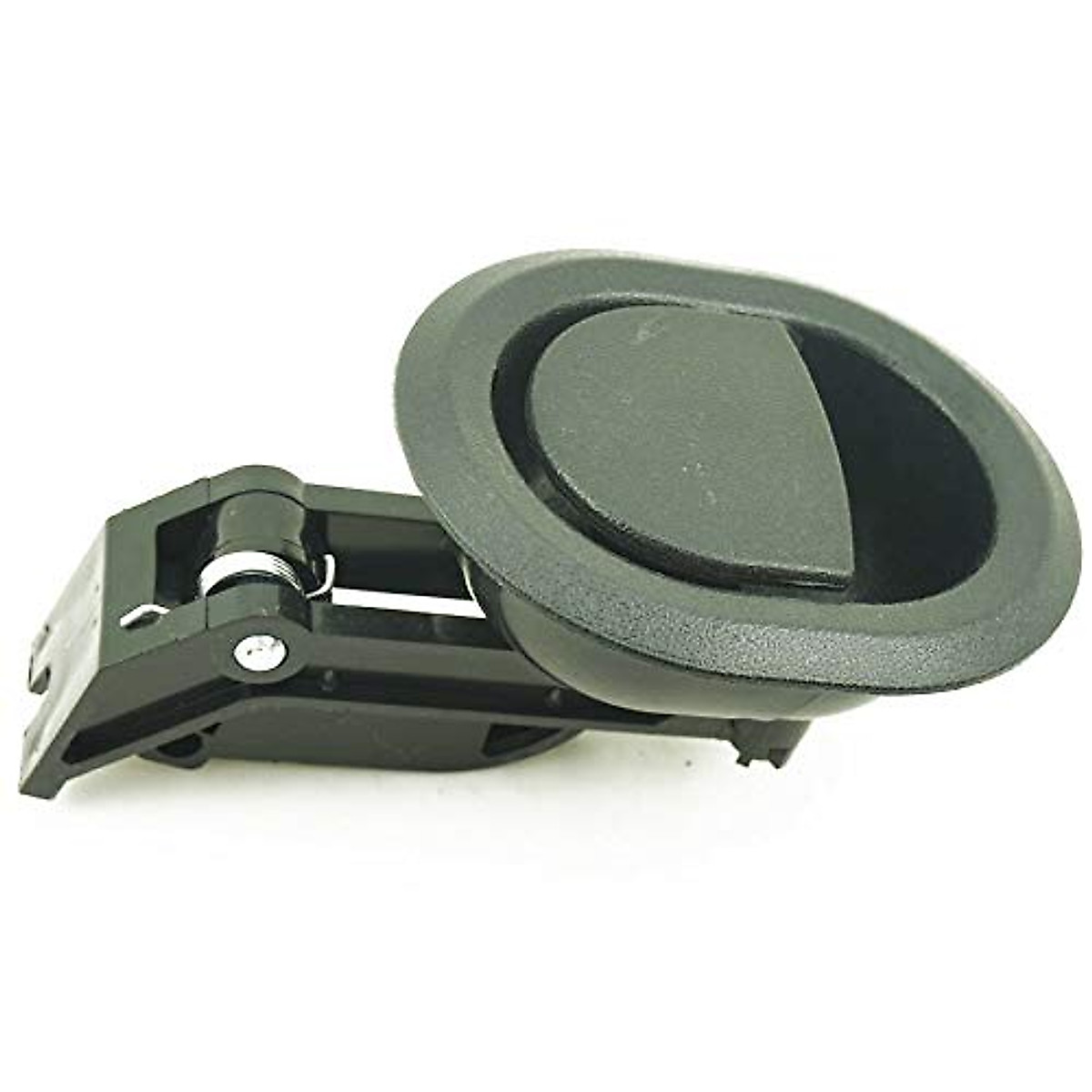 Pmsanzay Universal Oval Black Plastic Sofa Chair Suite Recliner Release Pull Handle Settee Couch Cable Part Adjuster/Durable Release Lever Handle Hard for Most Brands（Pack of 2）