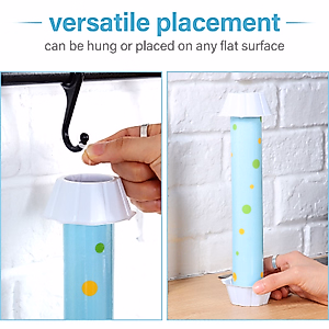 2 Pcs Sticky Fly Trap Fly Stick with Hanging Hook Adhesive Fly Catcher for Indoor Outdoor Trap Houseflies and Flying Insects Mosquito Bee Wasp Moth