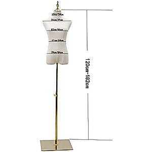 Tailors Dummy Female Mannequin Torso with Adjust Tripod Stand | for Clothing Dress Jewelry Display Tailors Dummy Dressmakers Dummy