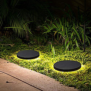 ZZYJYALG Lawn Light Outdoor Engineering Grass Light Outdoor Post Lantern Waterproof IP55 Garden Home Villa Landscape Die-cast Aluminum Black LED 12W/1200LM
