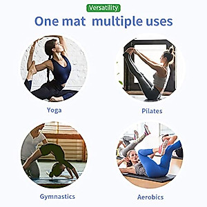 Gymnastics Mat 4x10x2 Tumbling Mat 4 Foldding Mat Gymnastic Indoor/Outdoor Mat 2” Thick PU Leather Folding Exercise Mat For Tumbling Home Gym Mat Yoga Mat Stretching Yoga Cheerleading Martial Arts