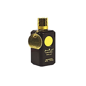 Ard Al Zaafaran Dirham Gold Eau De Parfum Spray, 3.4 Ounce (Unisex)