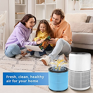 AP0601 Air Purifier Replacement Filter for AIRTO, 4 Stage H13 True HEPA Filter, AP0601-RF Filters 2 Pack