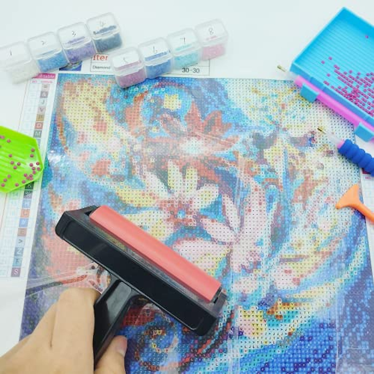 Diamond Painting Roller - Ideal Pressing Accessories Tools for Diamonds Art, Full Drill 5D Diamond Paint Tool for Adults and Kids DIY