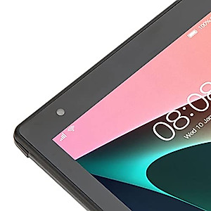 Zerodis Calling Tablet, Octa Core Black 8 Inch Tablet Maximum Support 128G TF Card for Reading for Video (US Plug)